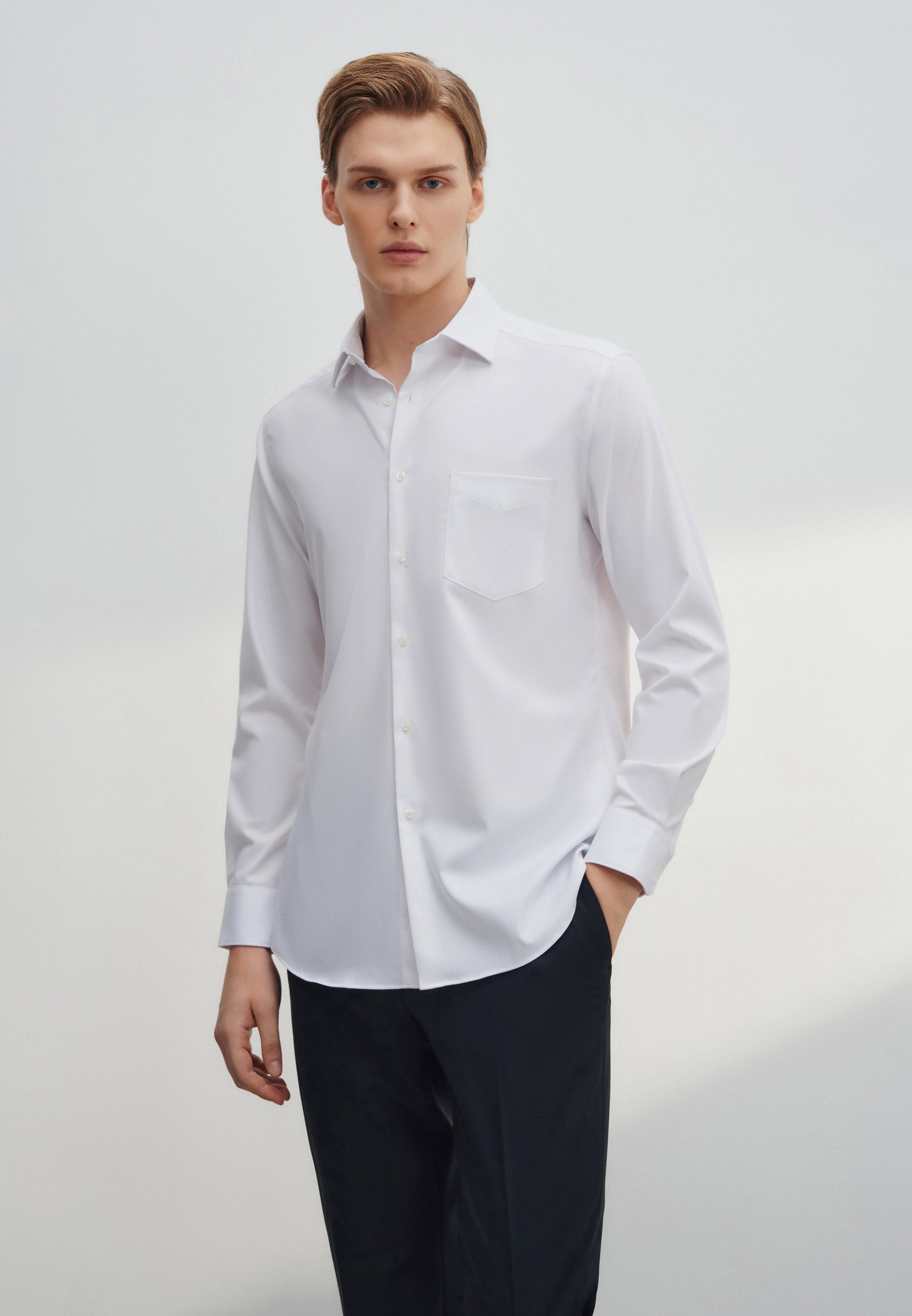 Men Clothing Non-Iron Silky Touch Shirt Smart Fit – G2000 Thailand