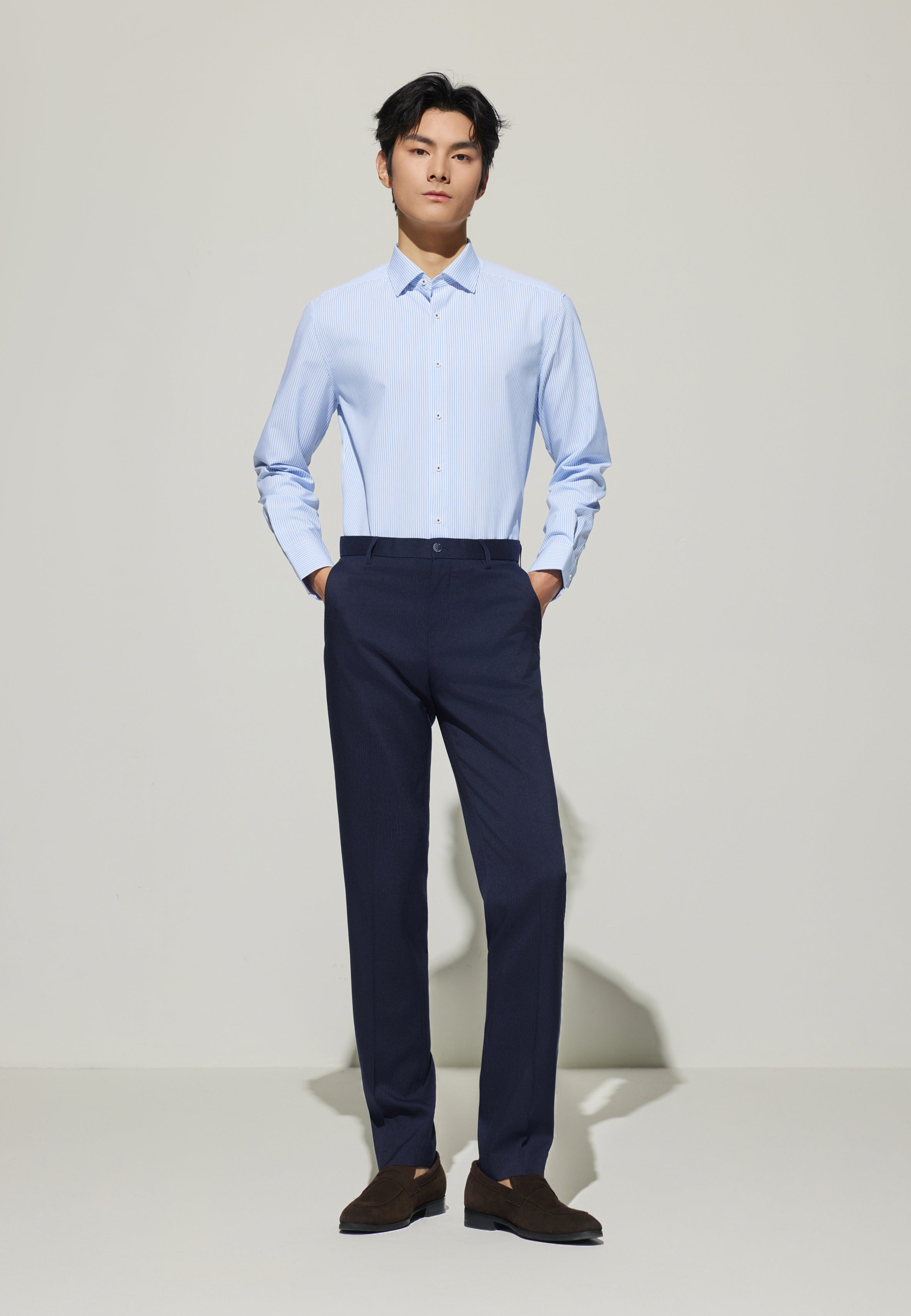 กางเกงสูทสำหรับผู้ชาย Slim Fit – G2000 Thailand